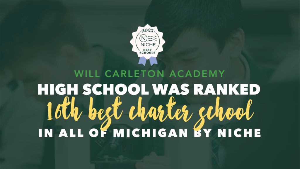 Niche Ranked Will Carleton Academy #16 Best Charter High School in ...
